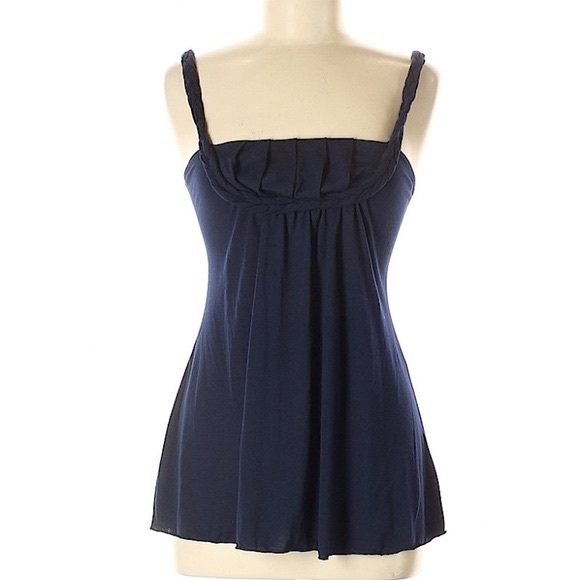 Aqua | Tops | Aqua Tank Top With Braided Straps Adorable | Poshmark